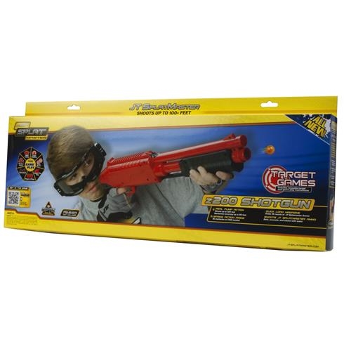 JT SplatMaster Z200 Shotgun, Red Review - Shoot And Hide