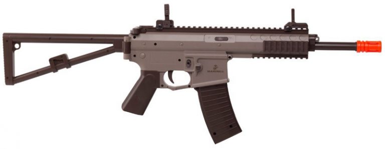Marines Airsoft SR01 Spring Powered Rifle by Crosman Review - Shoot And ...